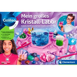 Clementoni Kinder Experimentierkasten "Galileo Lab, Mein gro&szlig;es Kristall-Labor"wei&szlig;, neutral, Experimentierk&auml;sten