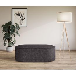 Polsterhocker OTTO HOME, B:142cm H:48cm T:70cm, grau, 100% Polyester, Hocker, "EIVIND Sitzhocker, Maße: B/T/H: 142/70/48 cm", auch in Bouclé und