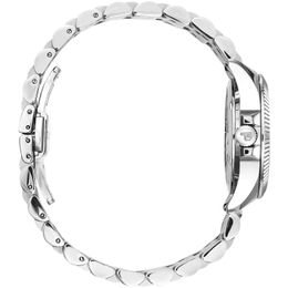 Thomas Sabo Damen Quarzuhr "DIVINE", silber, Armbanduhren, Armbanduhr, Damenuhr, Datum, Mineralglas mit Saphirbeschichtung