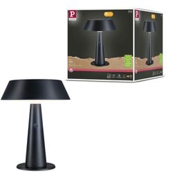 Paulmann LED Tischleuchte "Solar LED Tischleuchte Soala 2700K 165lm 2,1W Anthrazit", 1, &Oslash; 24,8cm H: 30,6cm, 1 Stk., grau, Leuchten, mehrere
