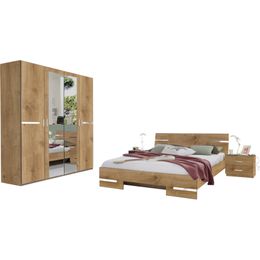 Komplettschlafzimmer wimex, braun, Spanplatte, Schlafzimmerm&ouml;bel-Sets, "Anna", Spar Set