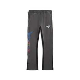 Puma Damen Sporthose "LaMelo Star Vision Flared Jogginghose Herren"dusky gray, Gr. XXXL, unifarben, Obermaterial: 34% Polyester, 66% Baumwolle;