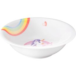 Seltmann Weiden Schüssel "Compact - Mein kleines Einhorn", Ø 16cm, bunt, Schüsseln, Schale rund 16 cm