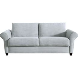 Schlafsofa Bali, B:211cm, gr&uuml;n, 92% Polyester, 8% Polyacryl, Jugendzimmer, Sofas, "ELISA Dauerschl&auml;fer in 140 und 160er Breite", komfortabler