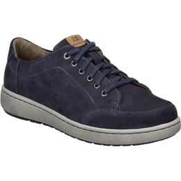 Josef Seibel Herren Sneaker "David 03, indigo-kombi", Gr. 40, blau, Obermaterial: 100% Rindsleder Leather cow., Schuhe