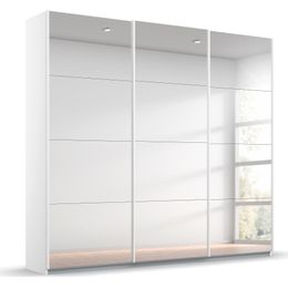 Schwebet&uuml;renschrank Rauch, B:203cm H:229cm T:62cm, wei&szlig;, Holzwerkstoff, Schr&auml;nke, "Kleiderschrank Schrank Garderobe W&auml;scheschrank Ankleide ORACLE",