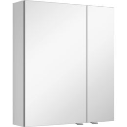 Spiegelschrank SAPHIR, B:60cm H:68,2cm T:17,6cm, wei&szlig;, Badezimmer, Schr&auml;nke, "3980", vormontiert