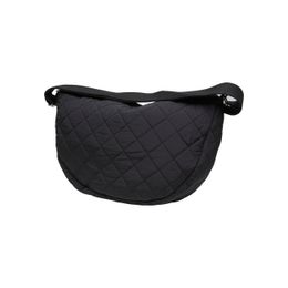 Urban Classics Damen Umh&auml;ngetasche "Urban Classics Medium Diamond Quilted Bag"schwarz, 100% Leder, Taschen