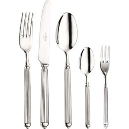Pinti Inox PINTINOX Besteck-Set "Ellade", 30 Stk., silber, Essbesteck-Sets, Geschmiedet