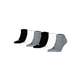 Puma Herren Sneakersocken "Socken Sneaker Plain ECOM 6P 6er Pack", Gr. 43, bunt, Obermaterial: 66% Baumwolle CO. 18% Polyamid PA. 14% Polyester PES.