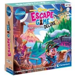 Clementoni Kinder Spiel "Galileo, Escape Game Deluxe", bunt, Kunststoff, Pappe, Spiele, Made in Europe