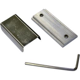Sch&ouml;ner Wohnen Kollektion Schienenverbinder, silber, SCH&Ouml;NER WOHNEN-KOLLEKTION, Metall, Gardinenbefestigungen, Serie Alu-Vorhangschienen Set Emilia