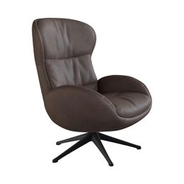 Relaxsessel FLEXLUX, B:70cm H:104cm T:79cm, braun, 100% Echtleder, Wohnzimmer, Sessel, "Haze, hervorragender Komfort, Echtleder oder sanfter Stoff",