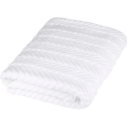 Duschtuch Ross, B:75cm L:140cm, wei&szlig;, Frottier, Obermaterial: 100% Baumwolle, Handt&uuml;cher, "Sensual 9001", 100% Baumwolle