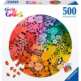 Ravensburger Kinder Puzzle "Tropical", bunt, Ø:52cm, Puzzles, Made in Europe