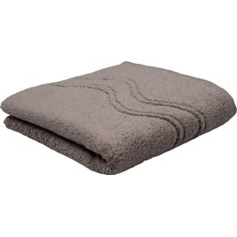 Handtuch Ross, B:50cm L:100cm, grau, Frottier, Baumwolle, Handt&uuml;cher, "Cashmere feeling", 100% Baumwolle, mit Wellen-Bord&uuml;re, gro&szlig;e Farbauswahl