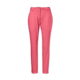 Madeleine Mode MADELEINE Damen Chinohose "Hose Chino-Hose mit Bundfalten"dunkelschiefer, Gr. 17, Obermaterial: 98% Baumwolle CO (CMIA). 2% Elasthan EL., Hosen