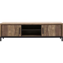 TV-Schrank OMG DESIGN, B:170cm H:50cm T:45cm, braun, Spanplatte, Wohnzimmer, Schr&auml;nke, "Vasto Lowboard", mit Soft-Close, in zwei Breiten