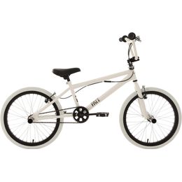 KS-Cycling KS CYCLING BMX-Rad "Fatt", 28cm, 20 Zoll (50,80cm), wei&szlig;, Fahrr&auml;der