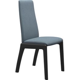 Polsterstuhl stressless, B:57cm H:105cm T:60cm, blau, Microfaser DINAMICA (88% Polyester, 12% Polyurethan), Esszimmer, St&uuml;hle, "Laurel", High Back,