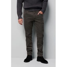 MEYER Herren Cordhose "Five-Pocket-Hose", grau, Gr. 38, unifarben, 98% Baumwolle;2% Elasthan, Hosen, im unifarbenen Design