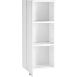 H&auml;ngeschrank SAPHIR, B:32,5cm H:75cm T:20cm, wei&szlig;, Spanplatte, Badezimmer, Schr&auml;nke, "Quickset 955 Wand-Badschrank 32,5 cm breit mit 1 T&uuml;r, 2