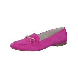 Paul Green Damen Slipper "Paul Green Slipper Veloursleder", Gr. 38, rosa, Veloursleder, Schuhe