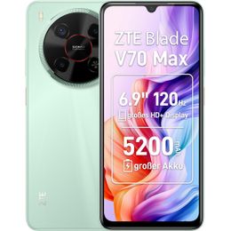 ZTE Smartphone "Blade V70 Max", 128 GB, grün, Mobiltelefone