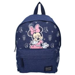 Vadobag Kinder Cityrucksack, blau, Kunstfaser, Rucksäcke, mit tollem Minnie Mouse-Motiv