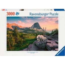 Ravensburger Kinder Puzzle "Almbock mit Baby", bunt, B:121cm H:80cm, Puzzles, Made in Germany
