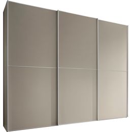 Schwebet&uuml;renschrank STAUD, B:249cm H:240cm T:68cm, beige, Holzwerkstoff, Schr&auml;nke, "Sinfonie Plus, edles Design in hochwertiger Qualit&auml;t, Made in