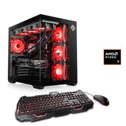CSL PC "Vitrum Advanced V24521", Microsoft Windows 11 Home (64 Bit), 32 GB RAM 1.000 GB SSD, schwarz, Desktop-PCs