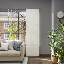 Neutex for you! Schiebegardine NEUTEX FOR YOU, B:60cm H:205cm, beige, Jacquard, Polyester, Wohnzimmer, Gardinen, "Libre-ECO", nach Ma&szlig;