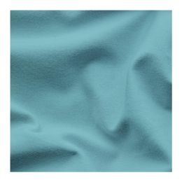 Spannbettlaken Schlafgut, blau, Jersey, Obermaterial: 95% Baumwolle, 5% Elasthan, Bettlaken, "EASY Jersey Elasthan Boxspring", MADE IN GREEN by