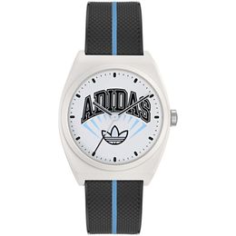 Damen Quarzuhr "PROJECT TWO", schwarz, adidas originals, Armbanduhren, Armbanduhr, Herrenuhr, Damenuhr,Resinarmband,wasserabweisend bis 5 bar