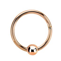 Adelia&acute;s ADELIA ́S Damen Nasenpiercing "Piercing Nasenpiercing", rosa, Stahl, Piercings, Aus 316l Stahl​ PVD Rosegold beschichtet