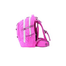 2be Kinder Schulrucksack, pink, Kunstfaser, Rucks&auml;cke, im 3er Set mit Turnbeutel und Federm&auml;ppchen
