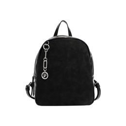 SURI FREY Rucksack "Rucksack SFY Remy", schwarz, Obermaterial: 60% Polyurethan PU. 40% Polyester PES., Rucksäcke