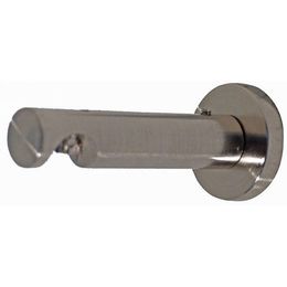 Tr&auml;ger Indeko, &Oslash;:1,6cm, silber, Gardinenstangenhalterungen, &oslash; 16 mm f&uuml;r Innenlaufsysteme