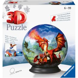 Ravensburger Jungen Puzzleball "Mystische Drachen", bunt, Kunststoff, Puzzles, Made in Europe