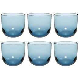 Glas "Wassergläser Like Glass 280 ml 6er Set", grau, LIKE. BY VILLEROY & BOCH, Trinkgefäße