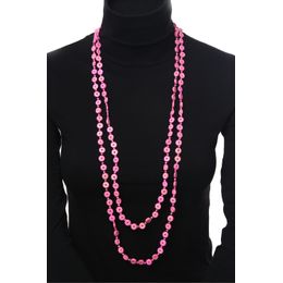Damen Lange Kette "Gesina", rosa, Basic, Collezione Alessandro, Holz, Halsketten, mit vielen kleinen Holzperlen