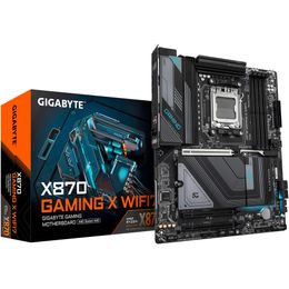 Gigabyte Mainboard "X870 GAMING X WIFI7 Mainboard - Unterst&uuml;tzt AMD Ryzen 9000 CPUs, 16+2+", B:27,2cm H:8,5cm T:33,6cm, schwarz, Mainboards