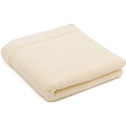 G&ouml;zze Handt&uuml;cher G&Ouml;ZZE, B:50cm L:100cm, gelb, Walkfrottier, Obermaterial: 100% Baumwolle, Handt&uuml;cher, "Monaco", im Set, Uni Farben, mit gewellter Bord&uuml;re,