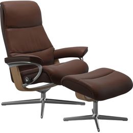 Relaxsessel stressless, B:91cm H:110cm T:85cm, braun, Leder BATICK: BATICK ist ein leicht korrigiertes, durchgef&auml;rbtes und genarbtes M&ouml;belleder, bei