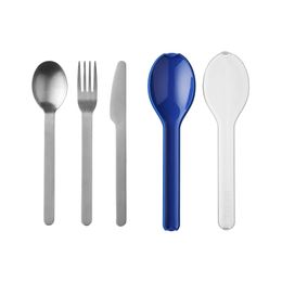 Mepal Besteck-Set "Besteck-Set Ellipse", blau, Essbesteck-Sets