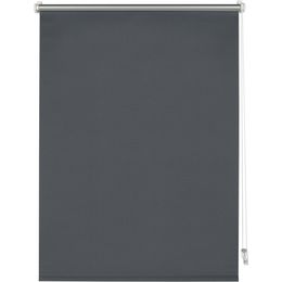 Seitenzugrollo OTTO HOME, B:65cm H:150cm, grau, Polyester, Rollos, "Thermo Klemmrollo Energiesparend", abdunkelnd mit Thermobeschichtung