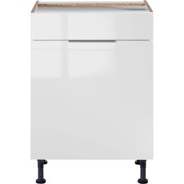 Sp&uuml;lenschrank Optifit, B:60cm H:87cm T:58,4cm, wei&szlig;, K&uuml;che, Schr&auml;nke, "Tara", Breite 60 cm