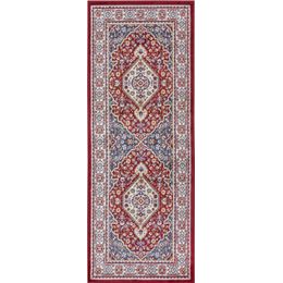 Teppich Hanse Home, B:80cm H:8mm L:240cm, rot, Jute, Polyester, Polypropylen (PP), Wohnzimmer, Teppiche, "Mochi", L&auml;ufer, Orientalisch, Kurzflor,