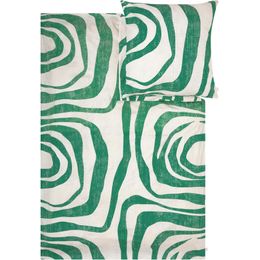 Bettw&auml;sche s.Oliver, gr&uuml;n, Satin, Obermaterial: 100% Baumwolle, Bettw&auml;sche, "Satinbettw&auml;sche s.Oliver"